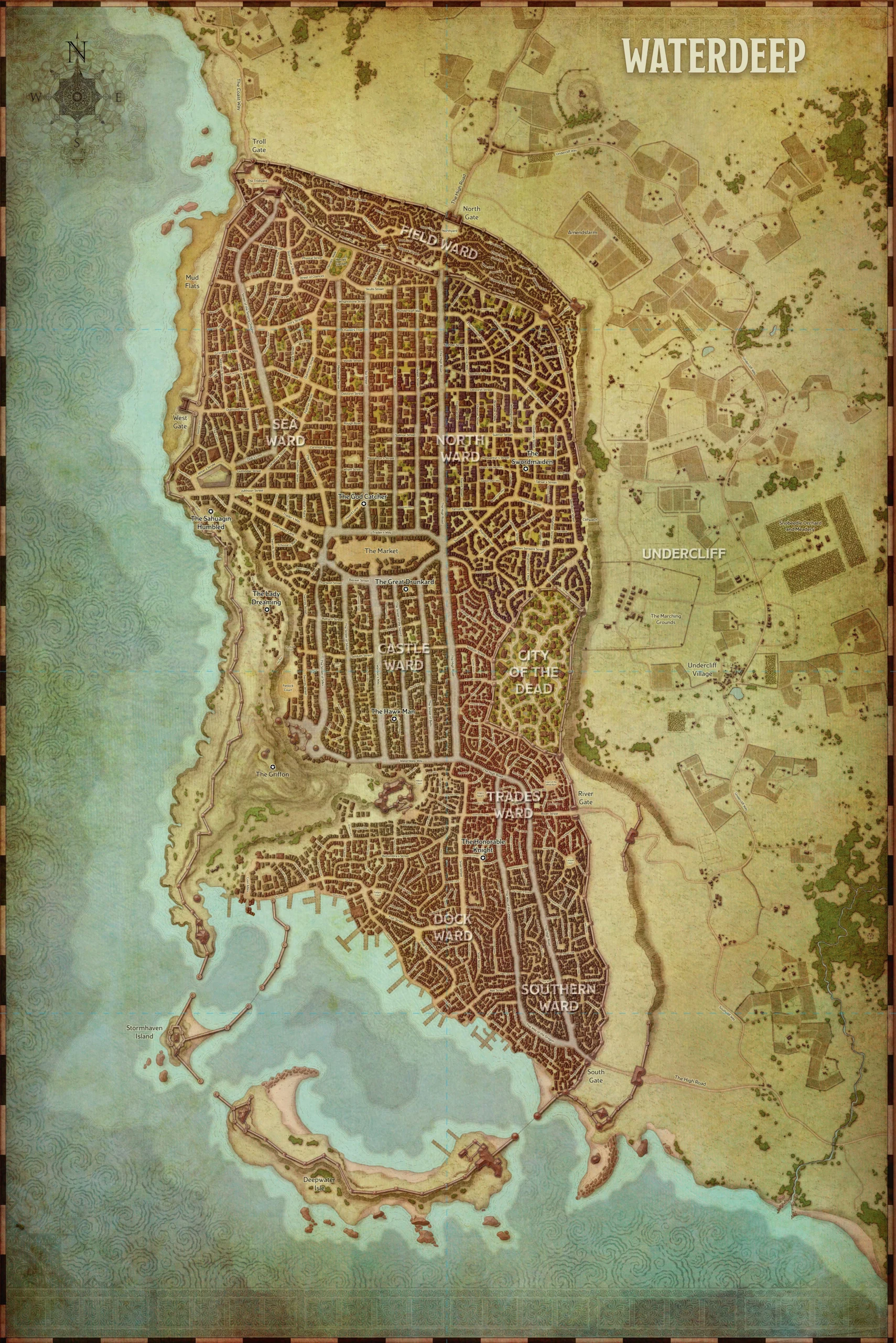 The City Of Splendors, Waterdeep - Dungeons and Dragons 5e